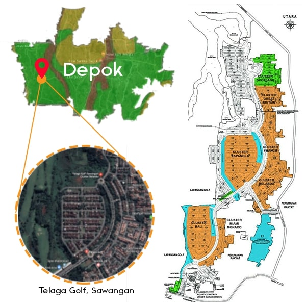 Telaga Golf Sawangan ￨ Perumahan Hijau Depok